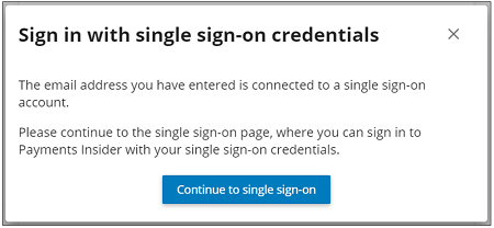 How to Log In to Payments Insider