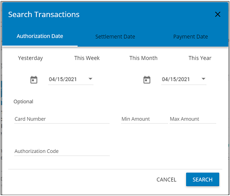 How to Search for a Transaction on Payments Insider