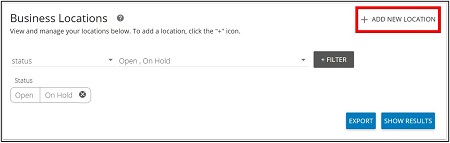 How to Add a Location in Payments Insider