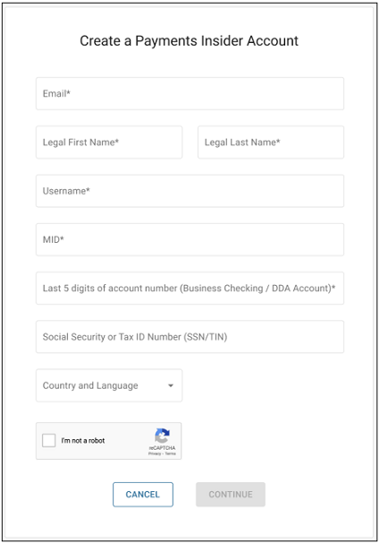 How To Register for Payments Insider