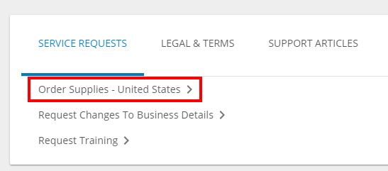 How to order paper supplies